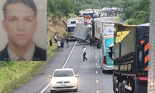 tragédia na BR-116 com dois mortos